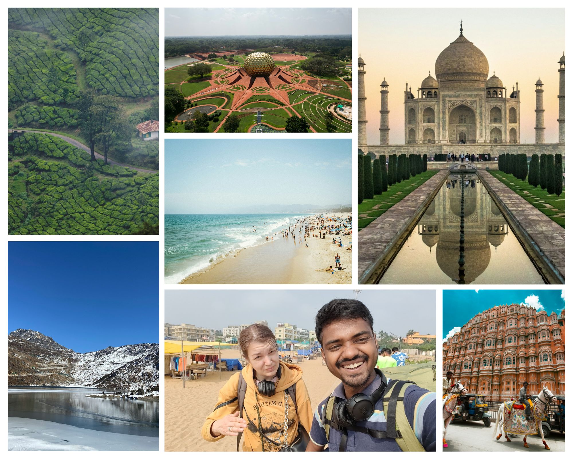 How will you explore India first time without Tour Agent (A-Z)